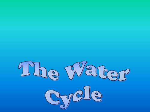 Water Cycle Animation