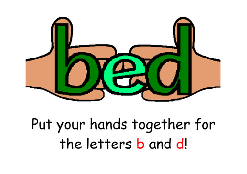 'b' and 'd' reminder posters | Teaching Resources
