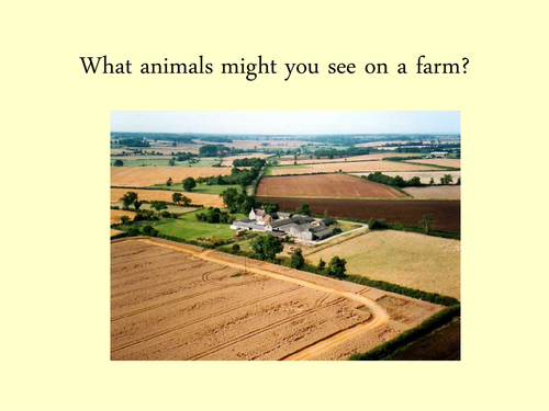 Farm animal powerpoint | Teaching Resources