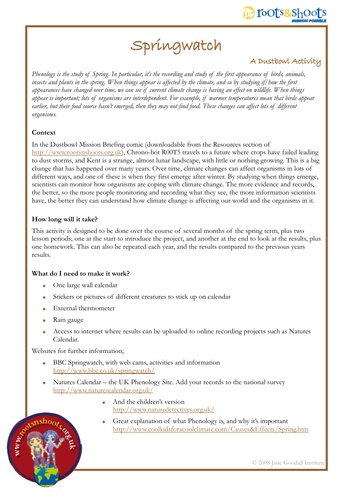 Phenology, the study of Spring | Teaching Resources