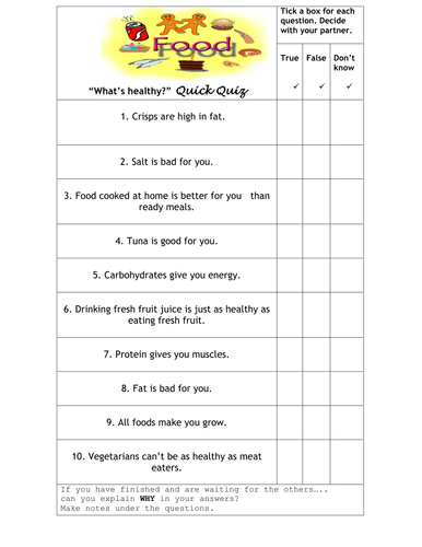 Year 5 Science Quiz | Teaching Resources