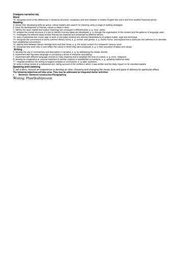 CREEPERS by Keith Gray | Teaching Resources CREEPERS by Keith Gray | Teaching Resources