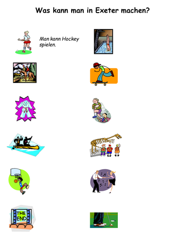 Man kann | Teaching Resources