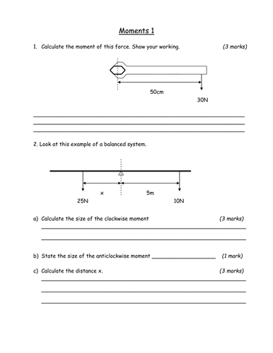Moments Teaching Resources 