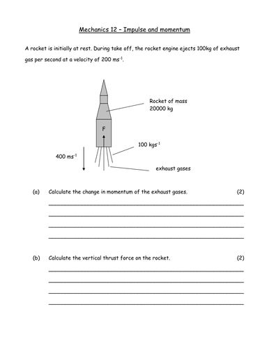 Mechanics 12 | Teaching Resources