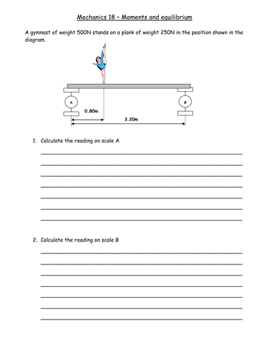 Mechanics 18 | Teaching Resources