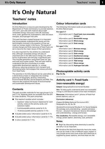 Renewable energy sources | Teaching Resources Renewable energy sources | Teaching Resources