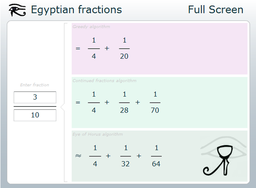 Egyptian Fractions