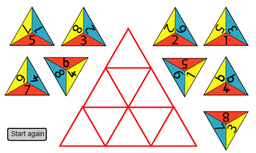 NRICH - One Big Triangle | Teaching Resources