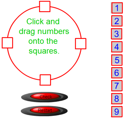 NRICH - Ring a Ring of Numbers | Teaching Resources