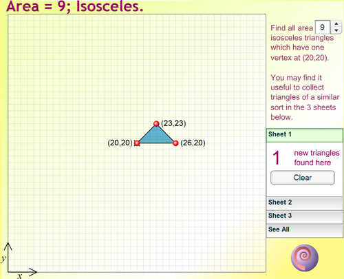 NRICH - Isosceles Triangles | Teaching Resources