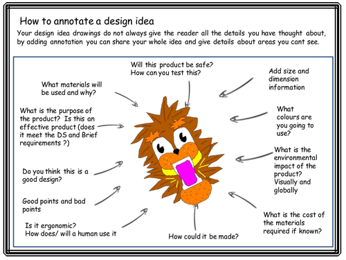 How to annotate a design idea EHA by erica_c_hanson - UK Teaching ... How to annotate a design idea EHA by erica_c_hanson - UK Teaching ...