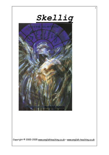 Skellig by David Almond. (Year 8) | Teaching Resources