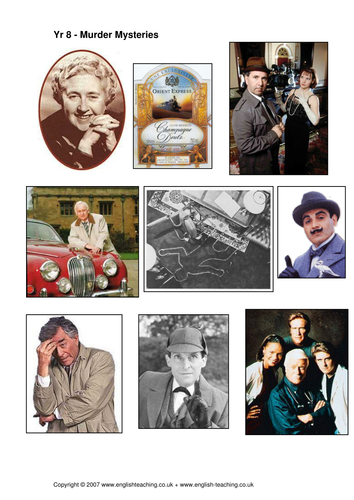 Murder Mysteries: Extracts and Activities | Teaching Resources