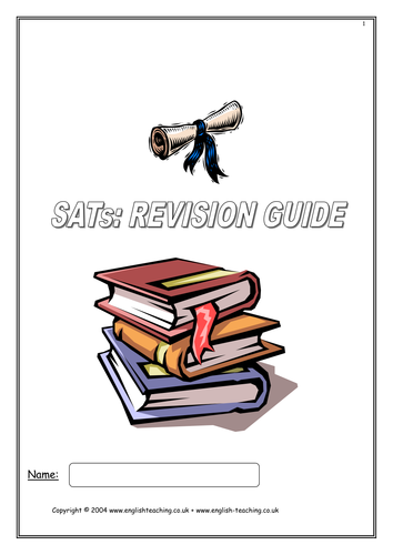 SATs Revision Guide: Paper 1 | Teaching Resources