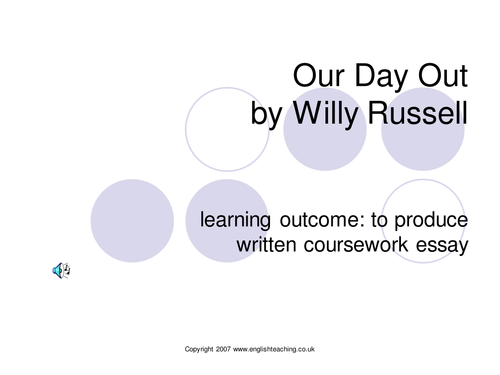 Our Day Out by Willy Russell: Context and Analysis | Teaching Resources