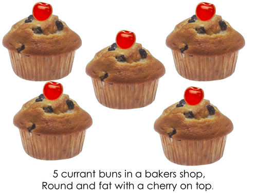 Five currant buns | Teaching Resources