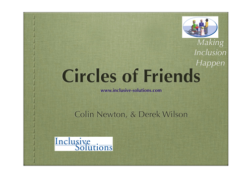 Circle of friends. | Teaching Resources