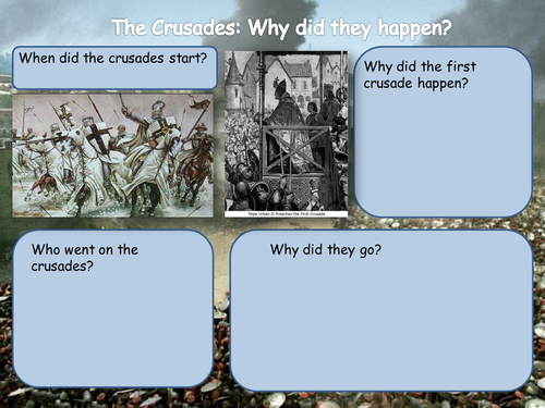 The Crusades by bmchinchen - Teaching Resources - TES