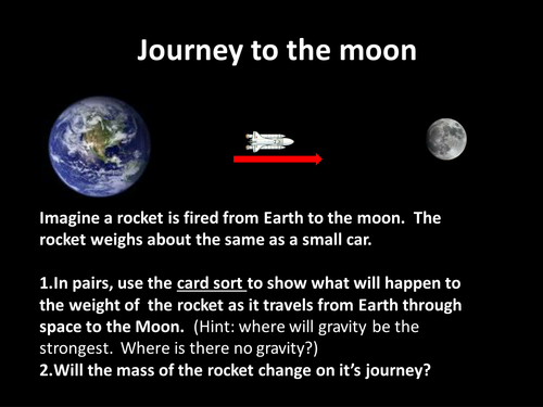 Journey to the moon ppt HT | Teaching Resources