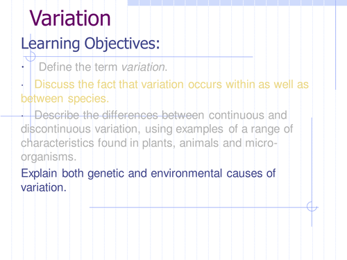 Variation | Teaching Resources Variation | Teaching Resources