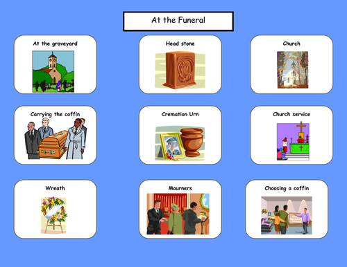 At the funeral | Teaching Resources