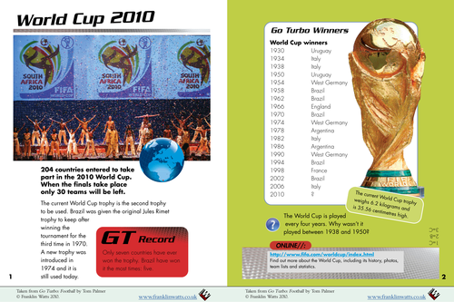World Cup facts and football quiz | Teaching Resources
