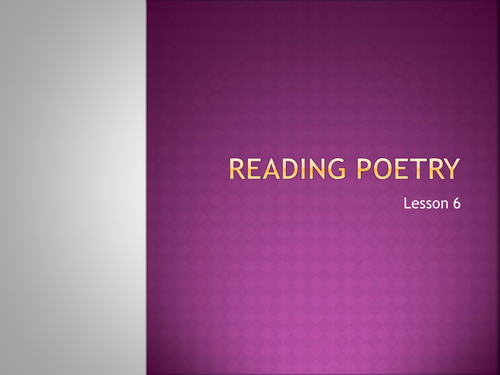 KS3 - KS4 Poetry Transition Unit (Love) | Teaching Resources