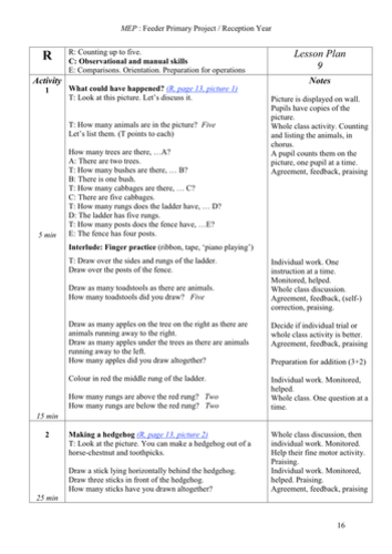 Counting to 5, lesson 9 | Teaching Resources