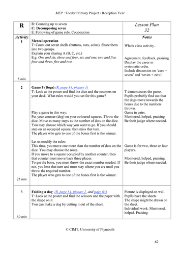 Counting to 7, lesosn 5 | Teaching Resources
