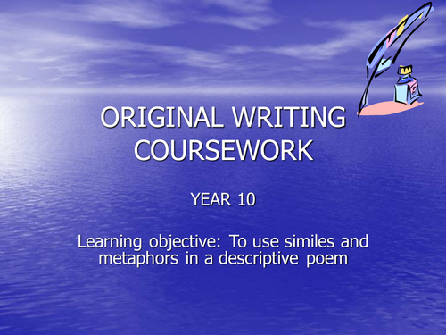 the sea... titanic writing task ppt | Teaching Resources