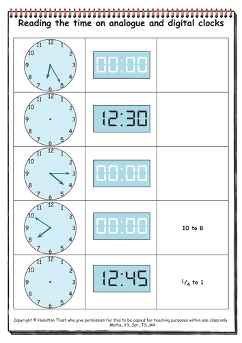 Maths Y3 Spring Teaching Sequence M4 | Teaching Resources