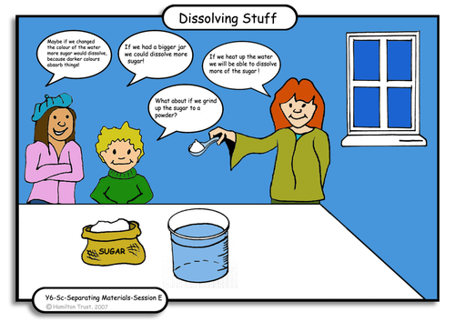 Investigate dissolving by HamiltonTrust - Teaching Resources - Tes