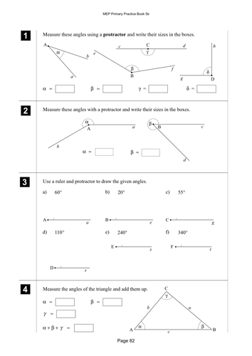 Yr 5 Angles : Lesson 82 | Teaching Resources