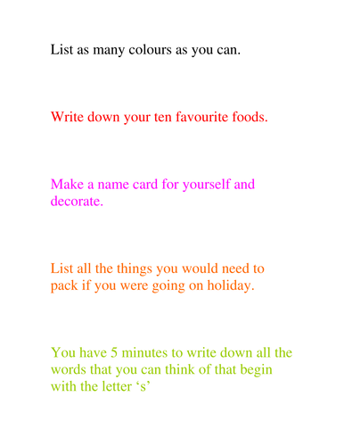 Thinking Skills Teaching Resources