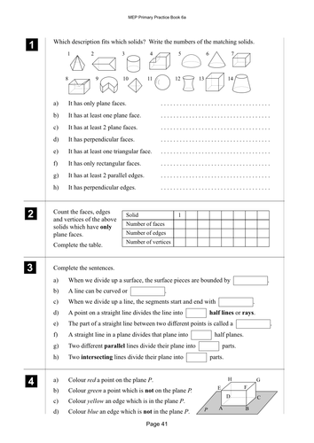 Yr 6 Shape : Lesson 41 | Teaching Resources