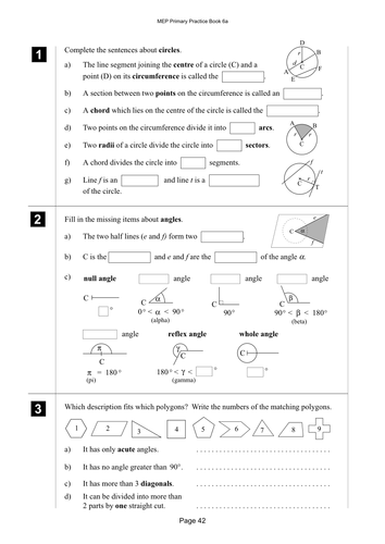 Yr 6 Shape : Lesson 42 | Teaching Resources