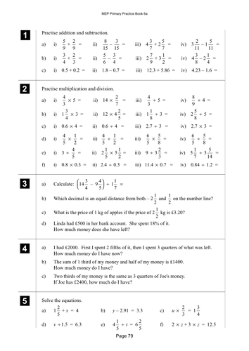 Yr 6 Problems : Lesson 79 | Teaching Resources