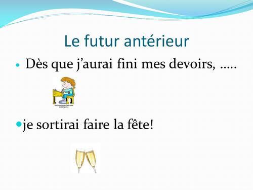 Le futur antérieur | Teaching Resources