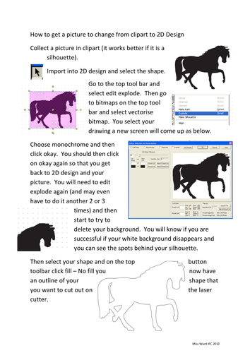 2D design V2 how to get clipart cut out | Teaching Resources
