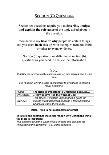 Guide on how to answer the Six Mark Questions for Edexcel GCSE PE by ...