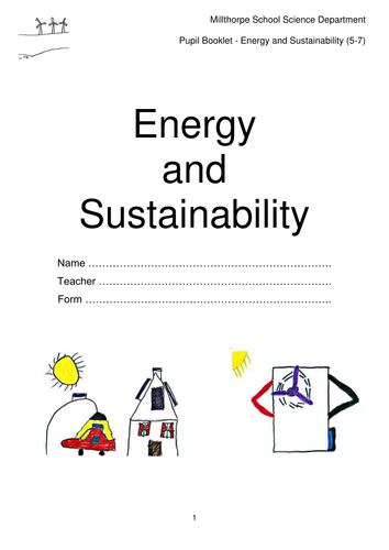 Energy booklet (5-7) | Teaching Resources