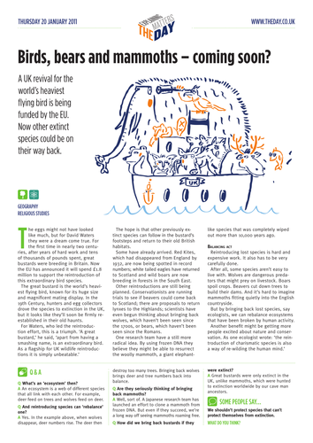 Science issues to debate | Teaching Resources