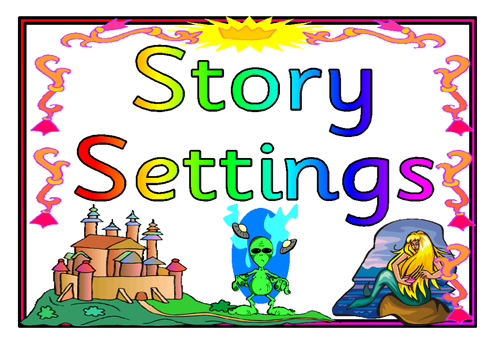 Story Settings Instant Display by Felt - Teaching Resources - Tes
