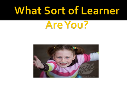 Are you a Visual, Auditory or Kinesthetic Learner? | Teaching Resources