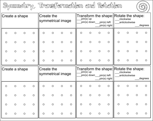 Without A Trace - Symmetry and Transformations by alutwyche - Teaching ...