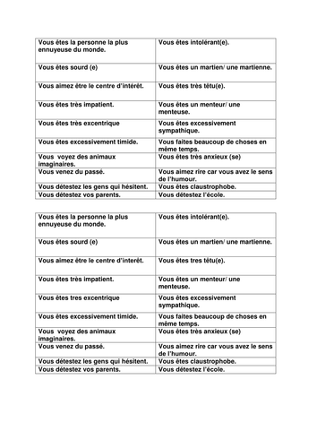 Mime the instruction | Teaching Resources