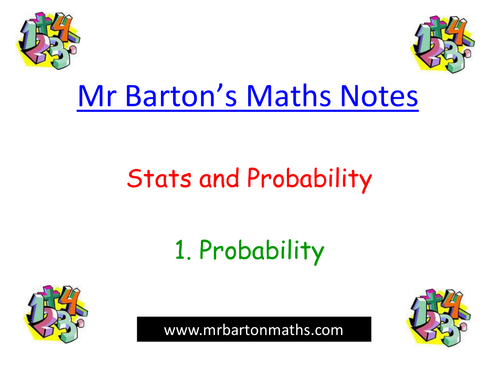 Notes - Stats & Probability-Probability.Powerpoint | Teaching Resources Notes - Stats & Probability-Probability.Powerpoint | Teaching Resources