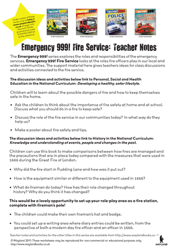 Fire service mind map by choralsongster - Teaching Resources - TES
