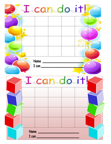 Motivation Charts by LisaEmslie - Teaching Resources - Tes